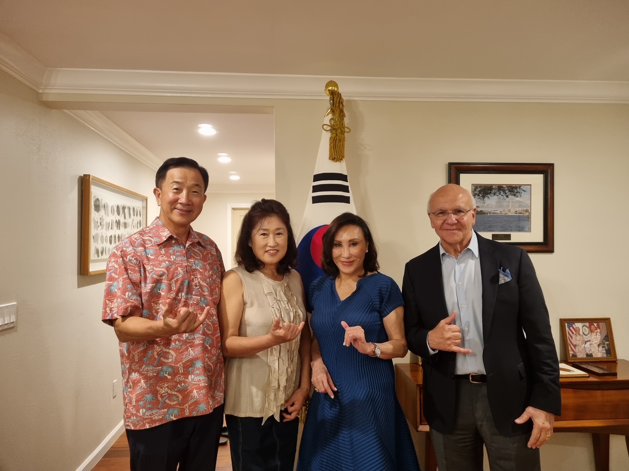 Dinner with Mr. Rick Blangiardi (Mayor, City & County of Honolulu) and ...