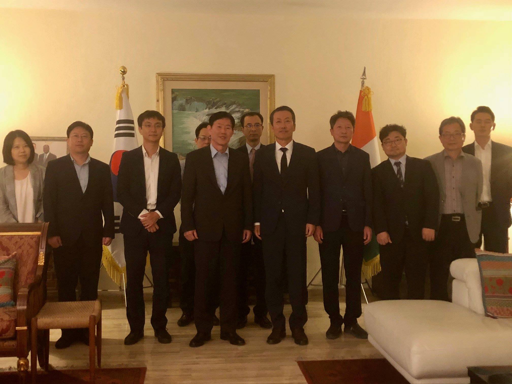 Visite de la délégation de Saemaul Global foundation en Côte d'Ivoire ...