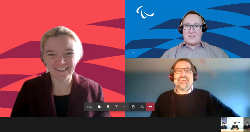 Mike Peters 국제패럴림픽위원회(IPC) CEO와의 화상회의 개최 상세보기|공관장 활동사항주독일 연방공화국 대한민국 ...