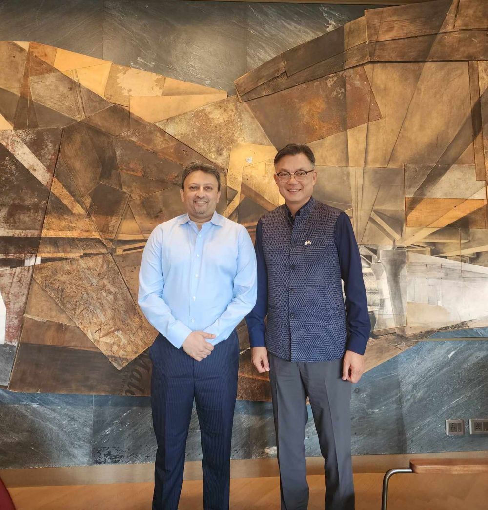 Ambassador Chang meets with Dr. Sharvil P. Patel, MD of Zydus ...