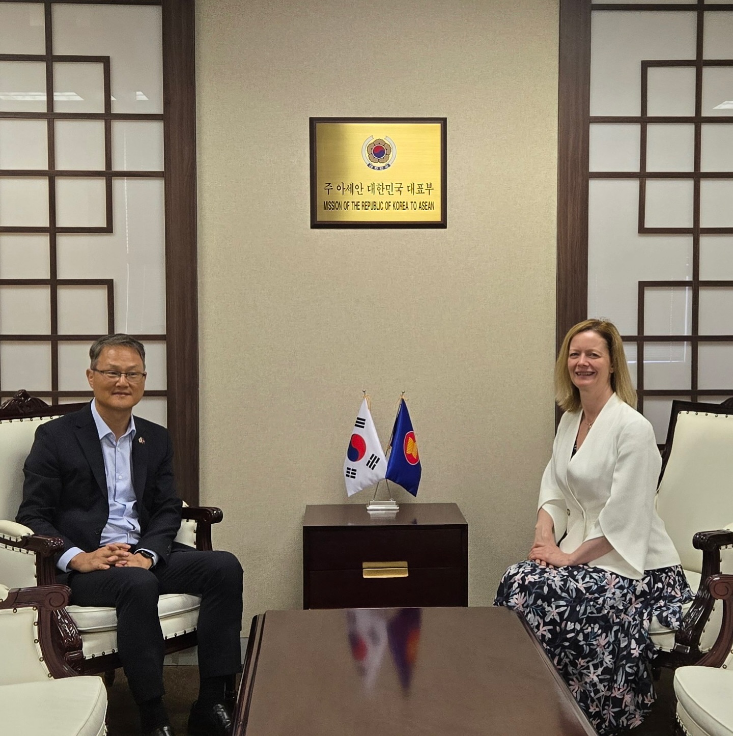 Ambassador Lee Jang-keun welcomed newcomers to the ASEAN community in ...