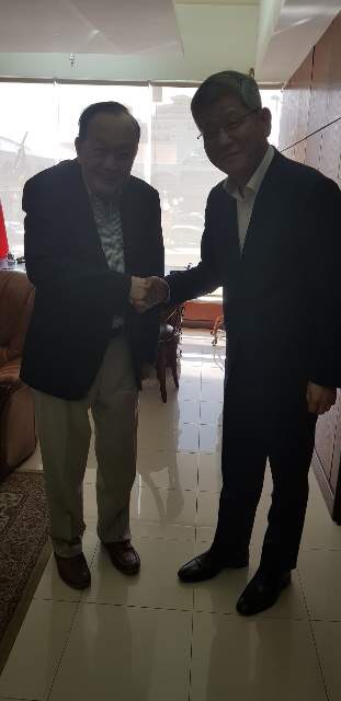 Augusto Go 세부대학교 총장 면담 상세보기|공관 활동주 세부 대한민국 분관