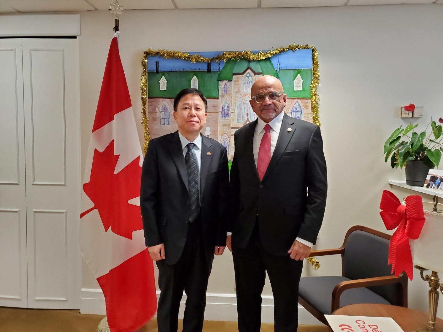 Meeting with Senator Andrew Cardozo 상세보기|Embassy Activities | Embassy ...