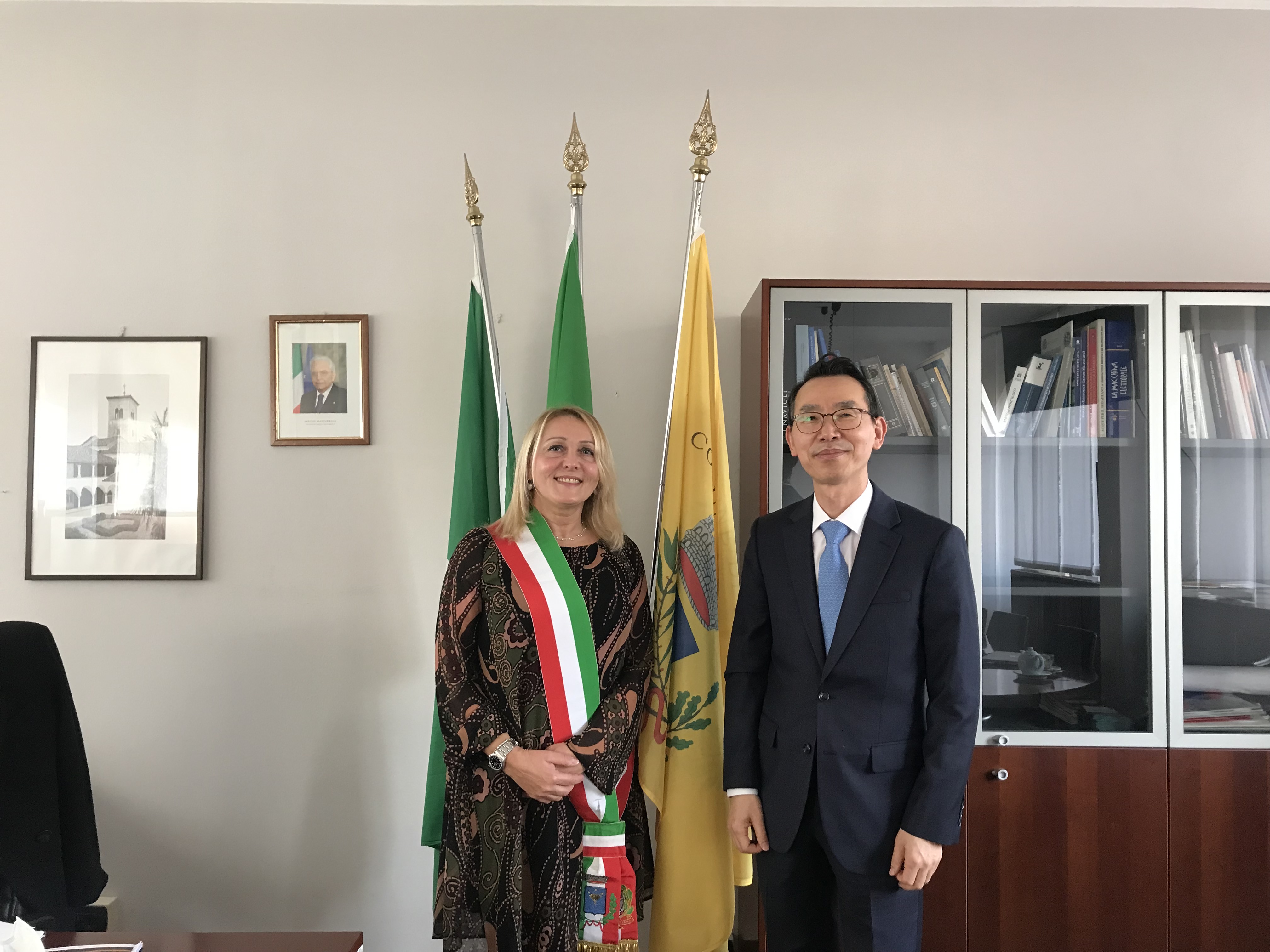 Barbara Barbieri 오페라 시장 면담(10.29) 상세보기|공관 활동 | 주밀라노 대한민국 총영사관