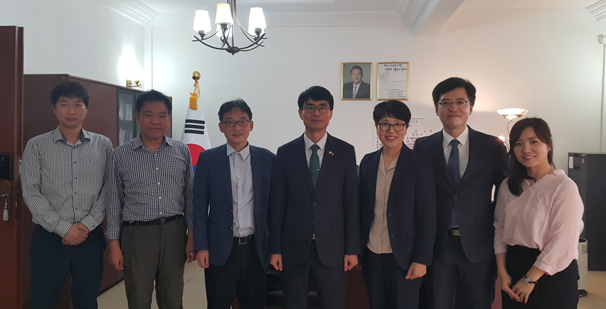 K-Rice Belt 한국출장단 활동 지원 상세보기|공관 활동사항 주카메룬 대한민국 대사관