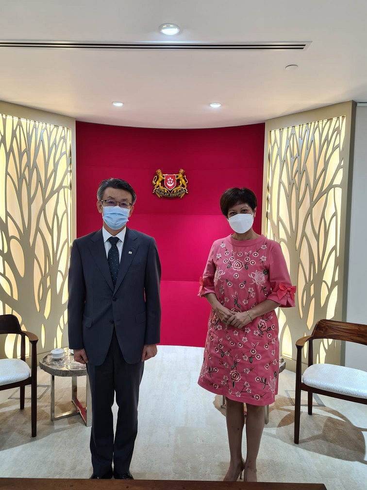 Introductory call on Ms Indranee Rajah, Minister in the Prime Minister ...