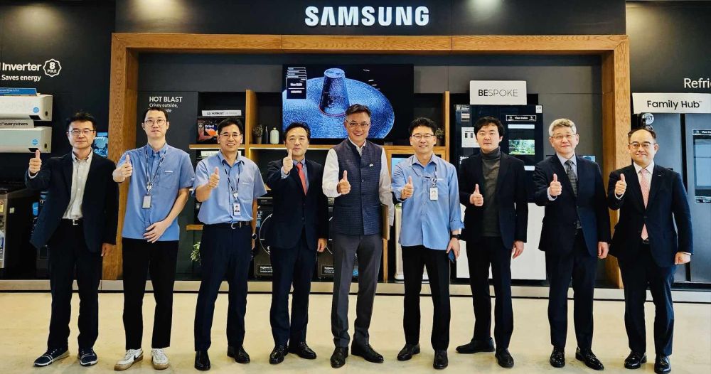 Ambassador Chang explores Samsung Electronics India's Chennai factory (Jan 8) 상세보기|Ambassador's ...