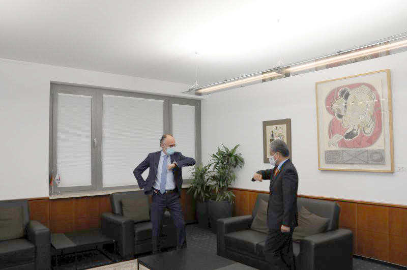 정범구 대사-신임 주독일벨기에 대사 면담 상세보기|공관장 활동사항주독일 대한민국 대사관