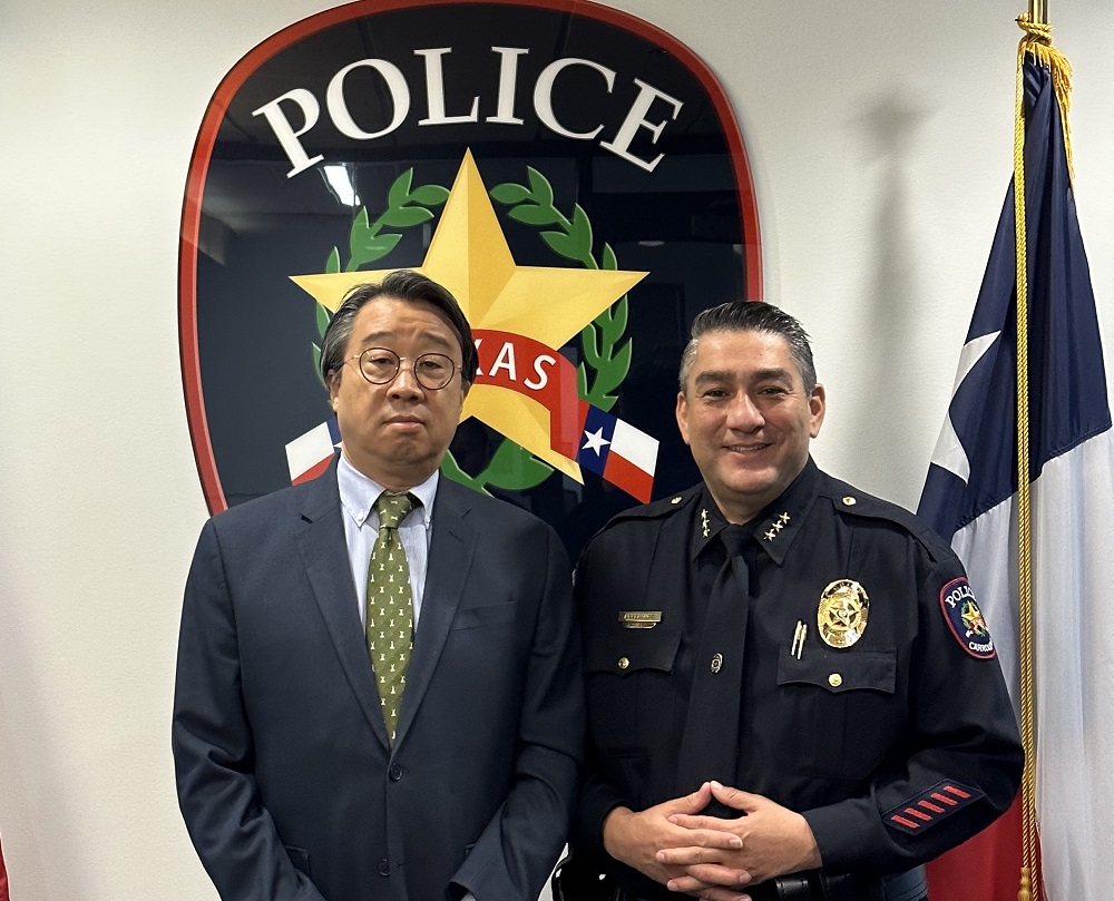 캐롤튼, 루이스빌 경찰국 관계자 면담 상세보기|공관 활동주휴스턴 대한민국 총영사관 댈러스 출장소