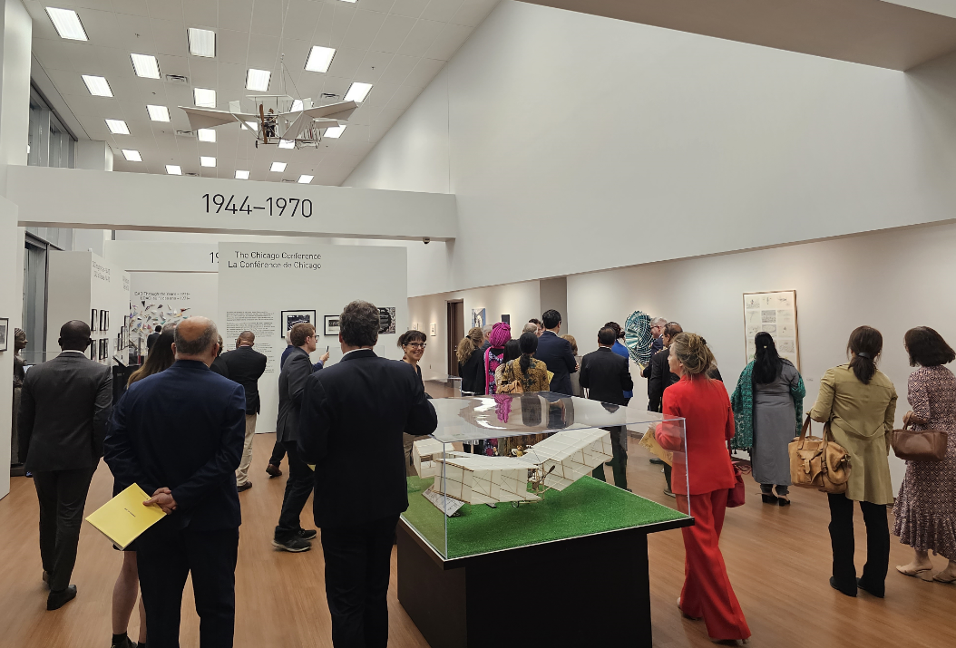 ICAO 80주년 기념 특별전시회 오프닝(10.1) 개최 상세보기|공관 활동 | 주몬트리올 대한민국 총영사관 겸 주국제민간항공기구대표부