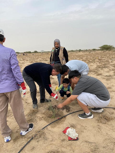 ‘Go green Kuwait’ 나무심기 캠페인 개최 상세보기|대사관 활동 | 주쿠웨이트 대한민국 대사관