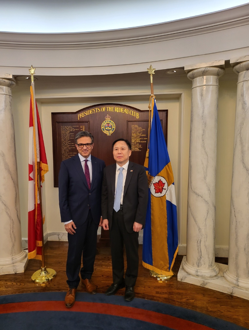 임웅순 대사, Goldy Hyder 캐나다 경제인 협회장 면담 (2023.01.03) 상세보기|공관활동주캐나다 대한민국 대사관