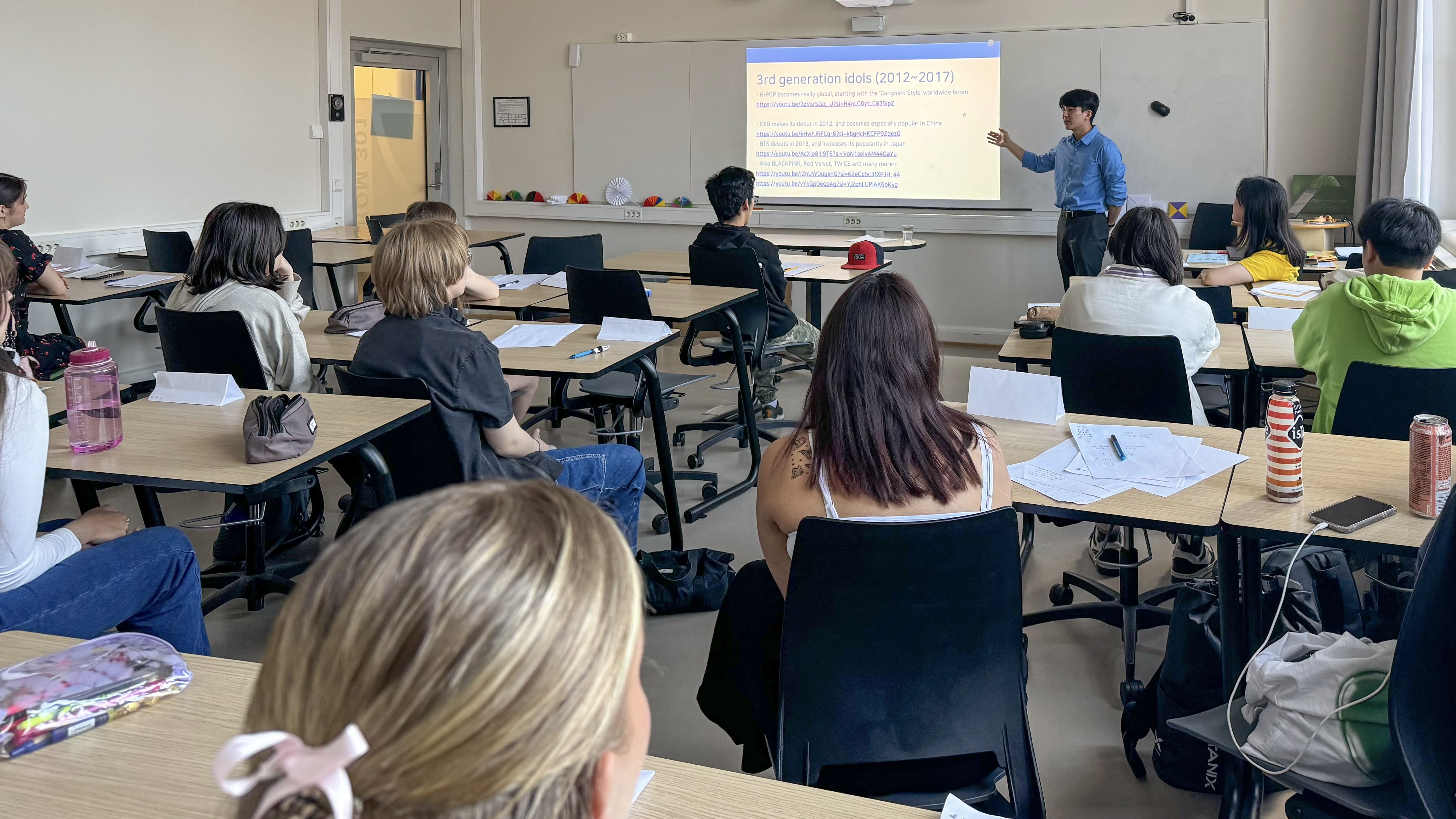 Lecture on Korean culture at Summer School in Oslo 상세보기|Embassy ...