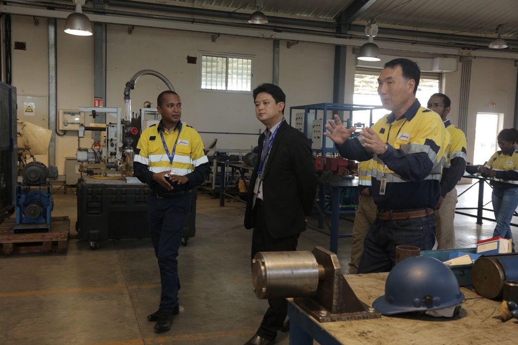 암바토비 니켈 플랜트 사업장 방문(2018.02.20) 상세보기|대사관 활동 주마다가스카르 대한민국 대사관