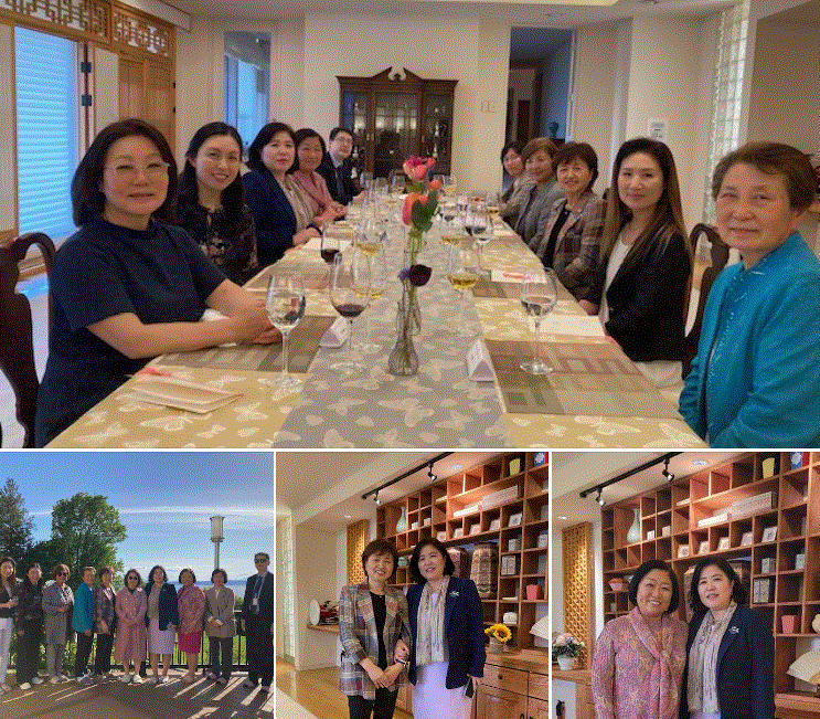 Consul General had a dinner event with the members of the Korean Women ...