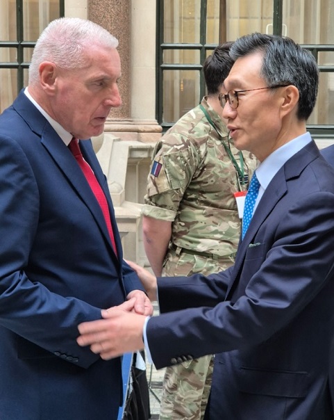 Ambassador Yoon visited DCM4 Tactical Forward HQ 상세보기|Embassy's ...