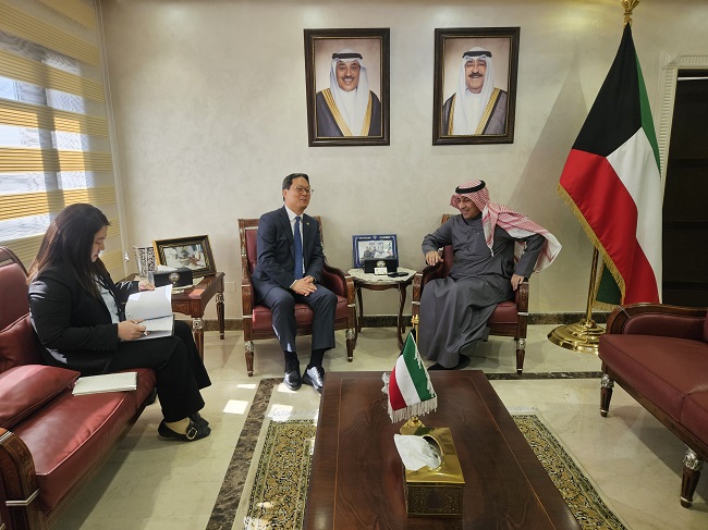 박종석 주쿠웨이트 대사, Aziz Rahim Al-Dehani 쿠웨이트 외교부 영사 차관보 면담 상세보기|대사관 활동 ...
