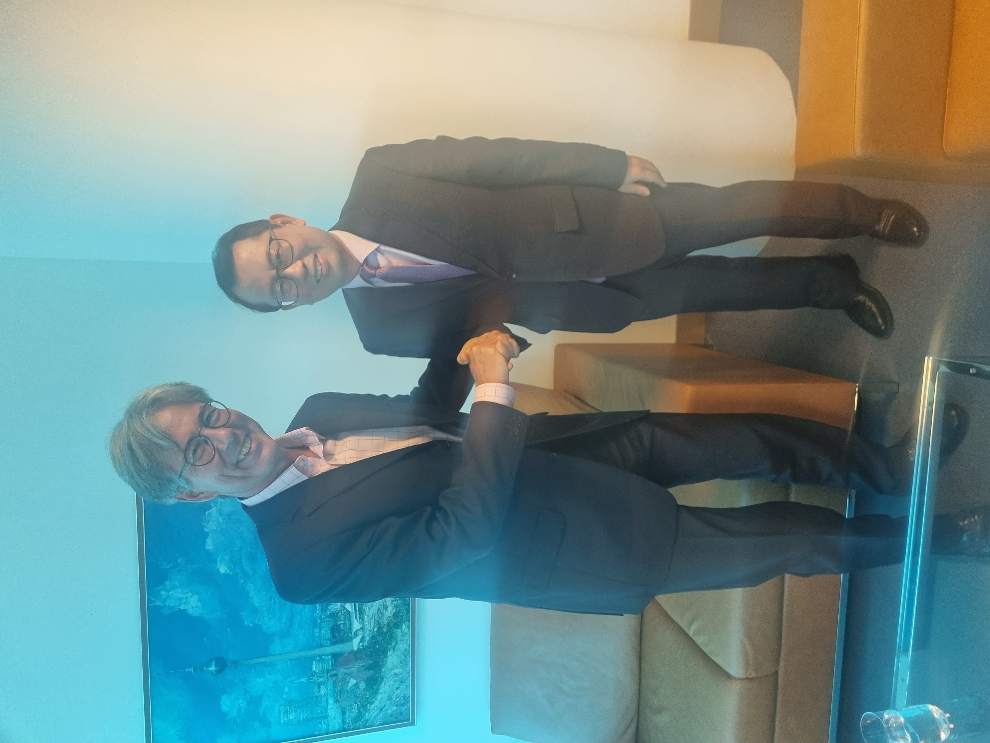 신임 독일대사 예방(8.14) 상세보기|대사관 소식 | 주베네수엘라 대한민국 대사관