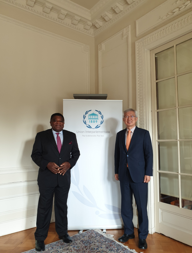 Ambassador Taeho Lee Discusses Continued Cooperation with IPU Secretary ...