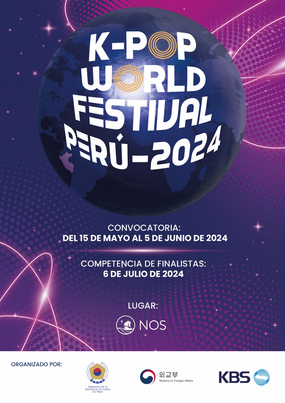 Convocatoria K-pop World Festival Perú 2024 상세보기|Corea y el Perú ...