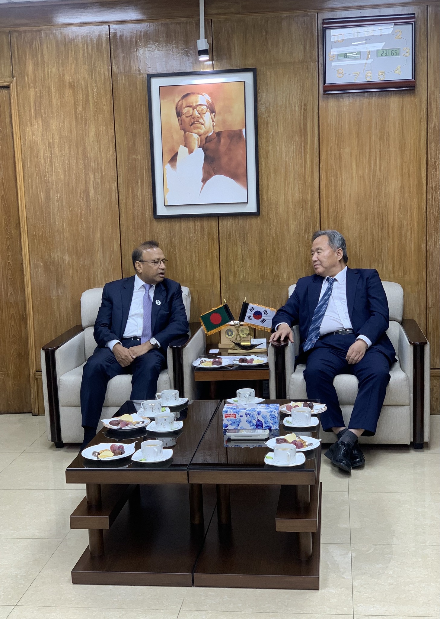 Tazul Islam 지방정부·농촌개발·협동조합부(LGRD) 장관 면담 (8.3) 상세보기|공관장 및 공관활동 | 주방글라데시 ...